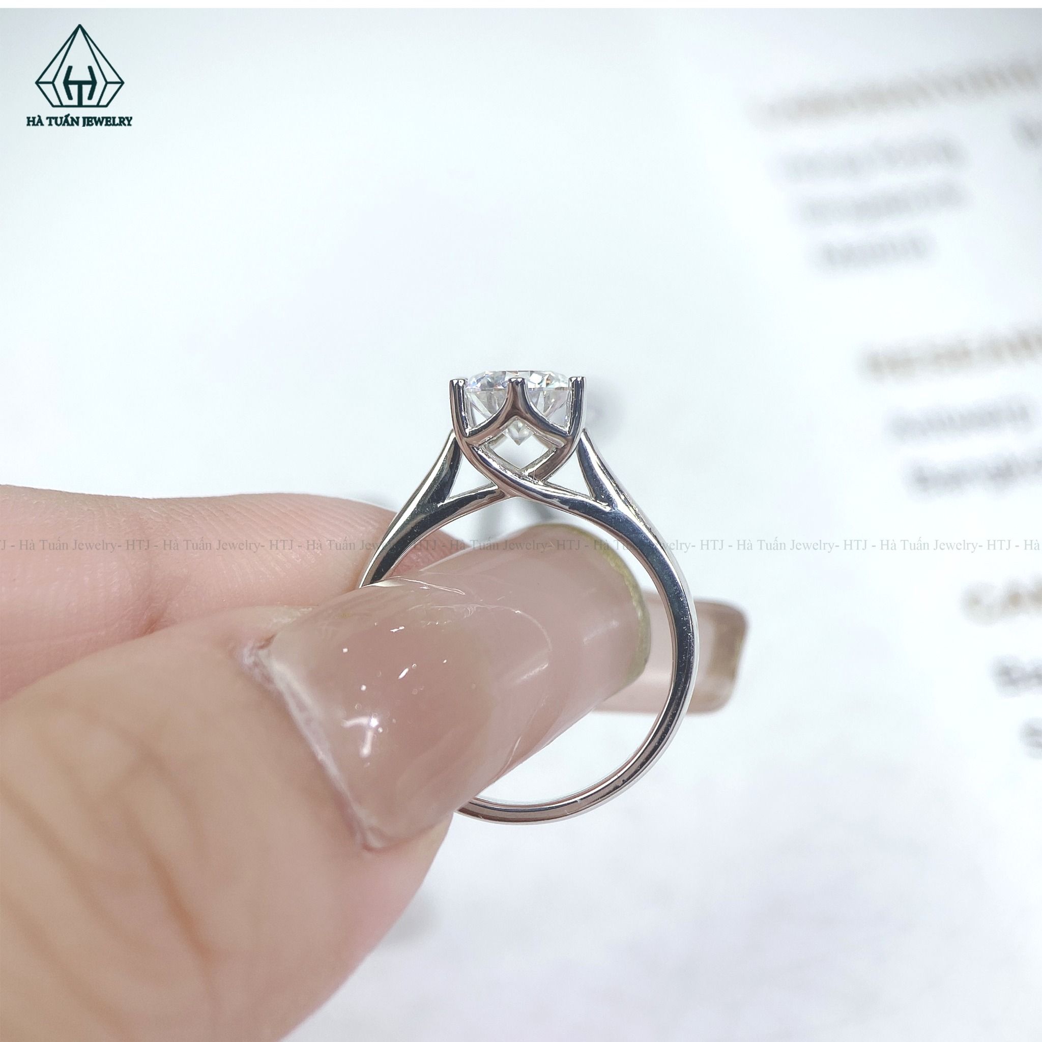 Nhẫn nữ vàng RG070 VT14K 6.3mm