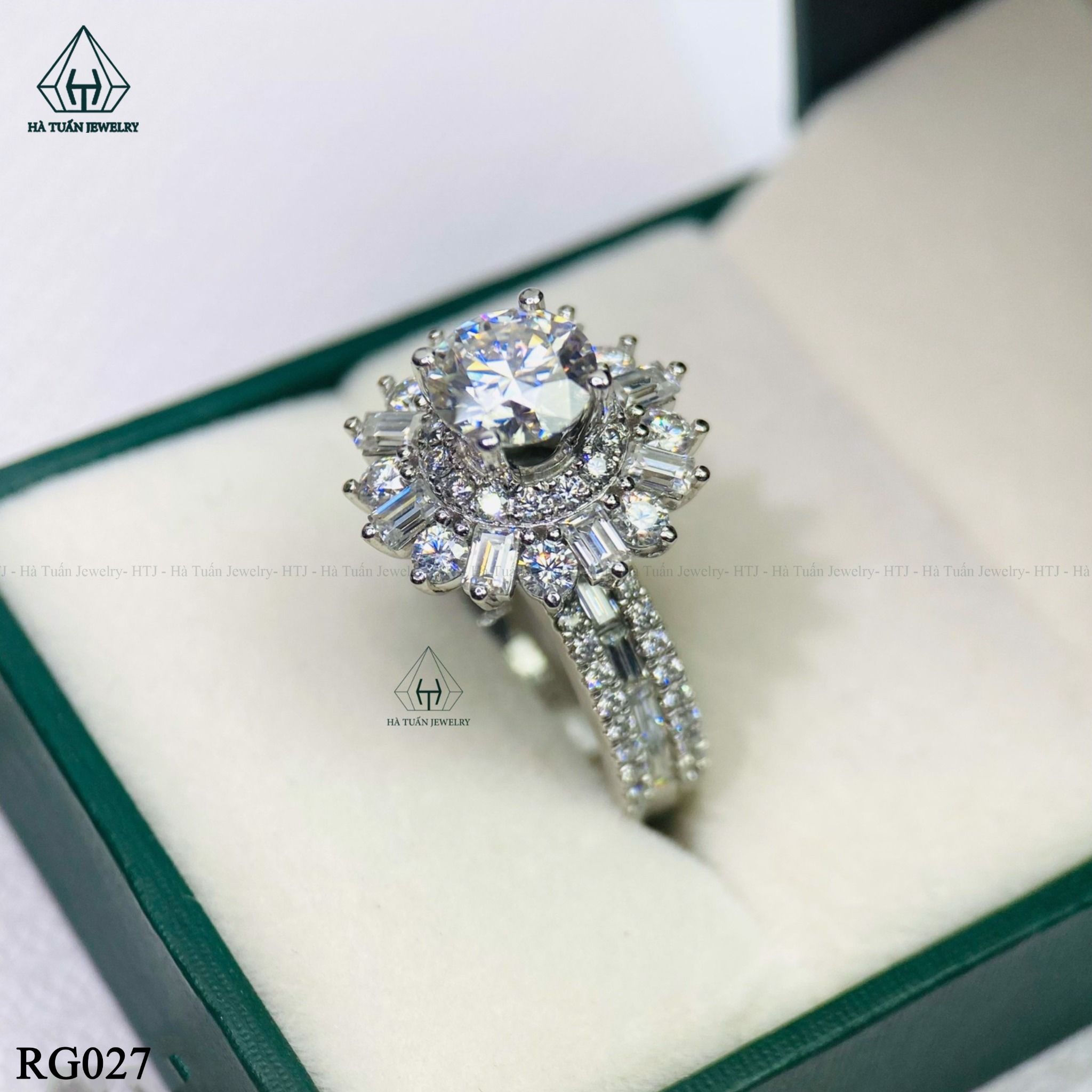 Nhẫn nữ vàng RG027 V14K 7.2mm