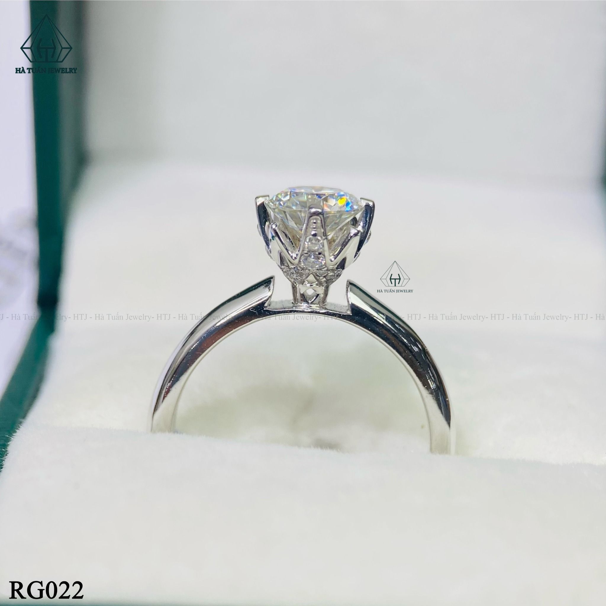 Nhẫn nữ vàng RG022 V14K 6.3mm