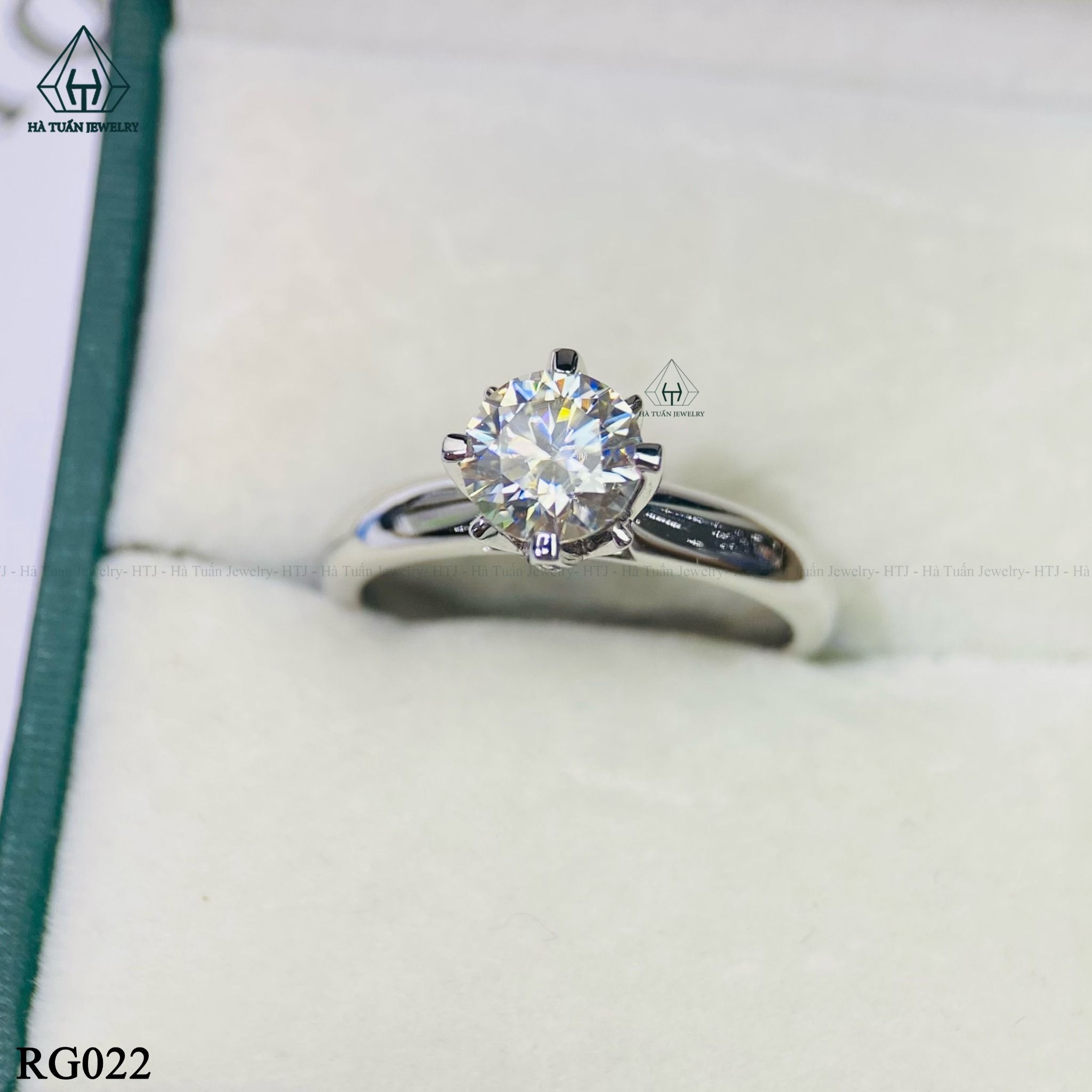 Nhẫn nữ vàng RG022 V14K 6.3mm