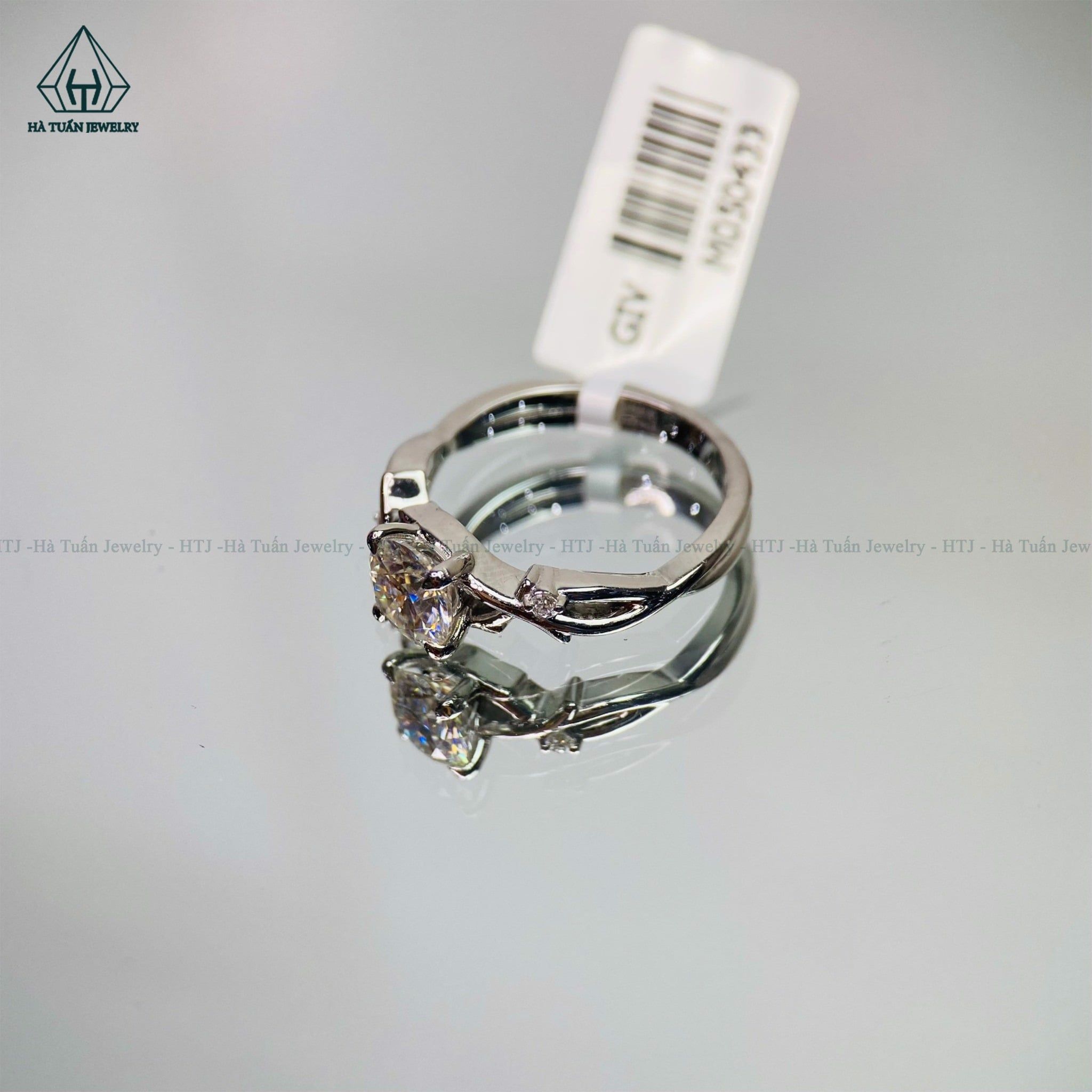 Nhẫn nữ vàng RG030 VT14K 6.3mm – Hà Tuấn Jewelry