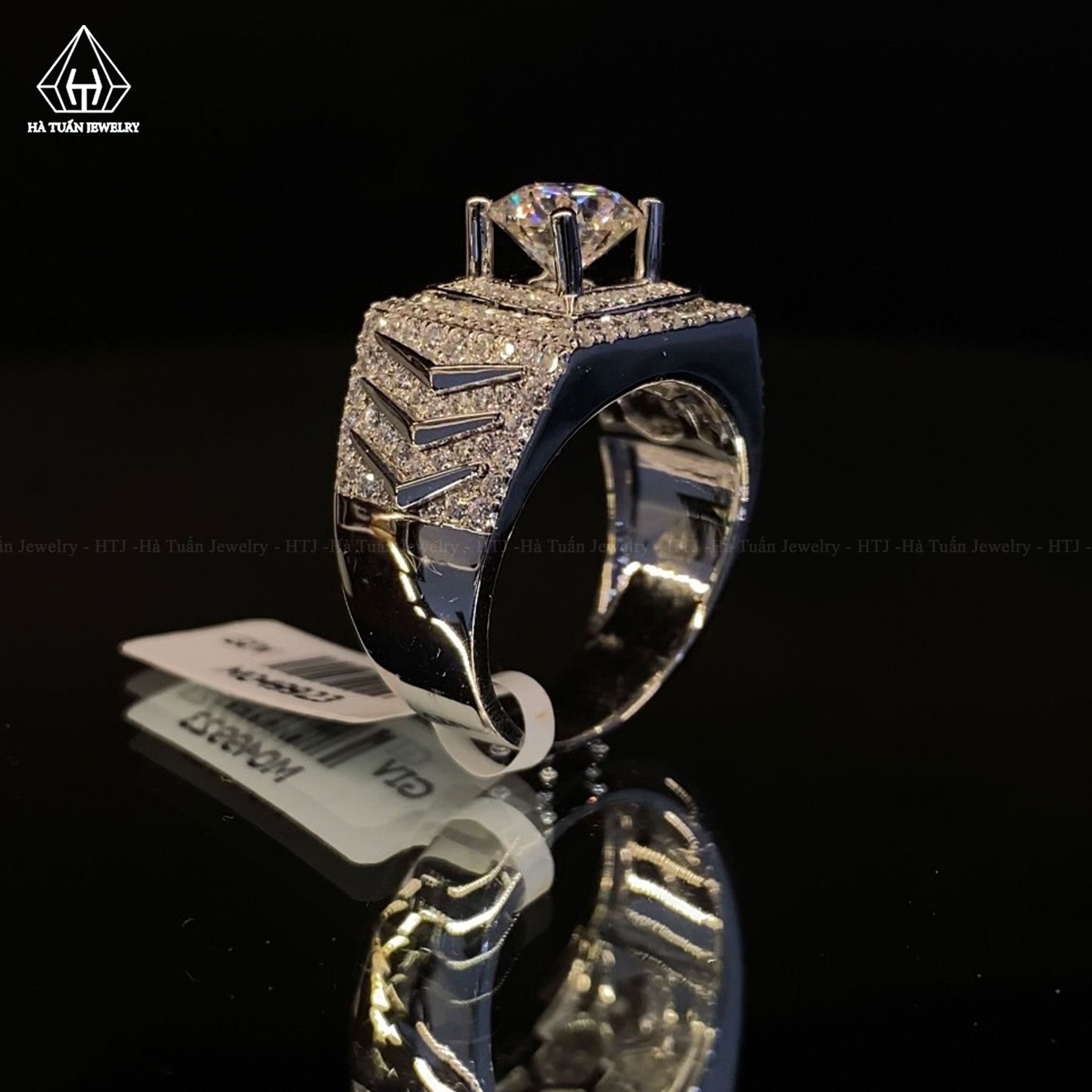 Nhẫn nam vàng RMG002 VT14K 7.2mm