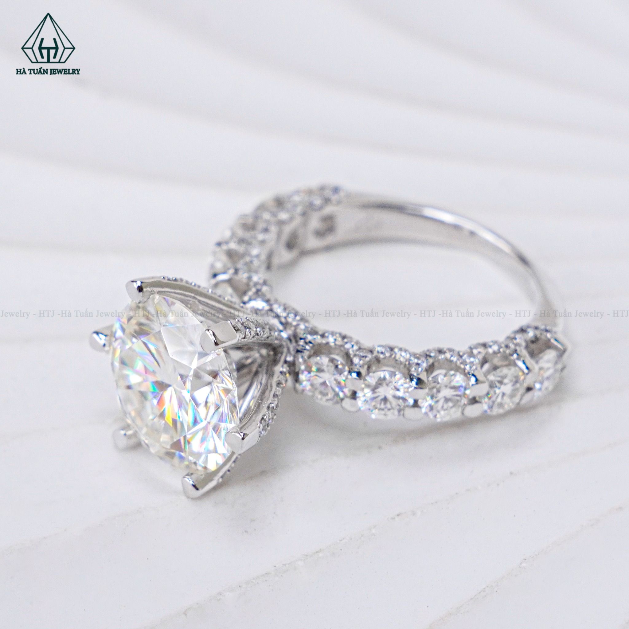 Nhẫn nữ vàng RG002 VT14K 10mm