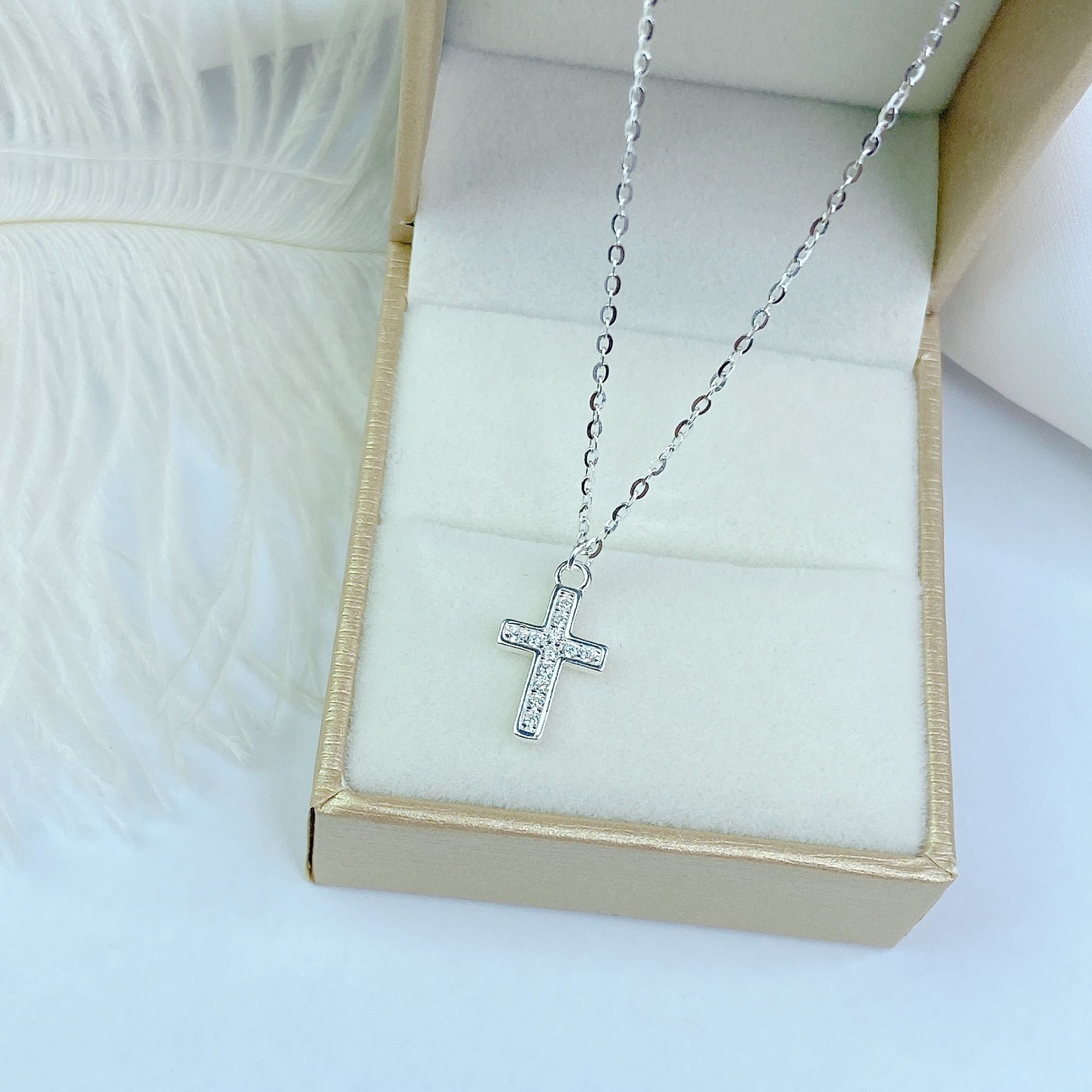 Dây chuyền thánh giá N184 – Hà Tuấn Jewelry