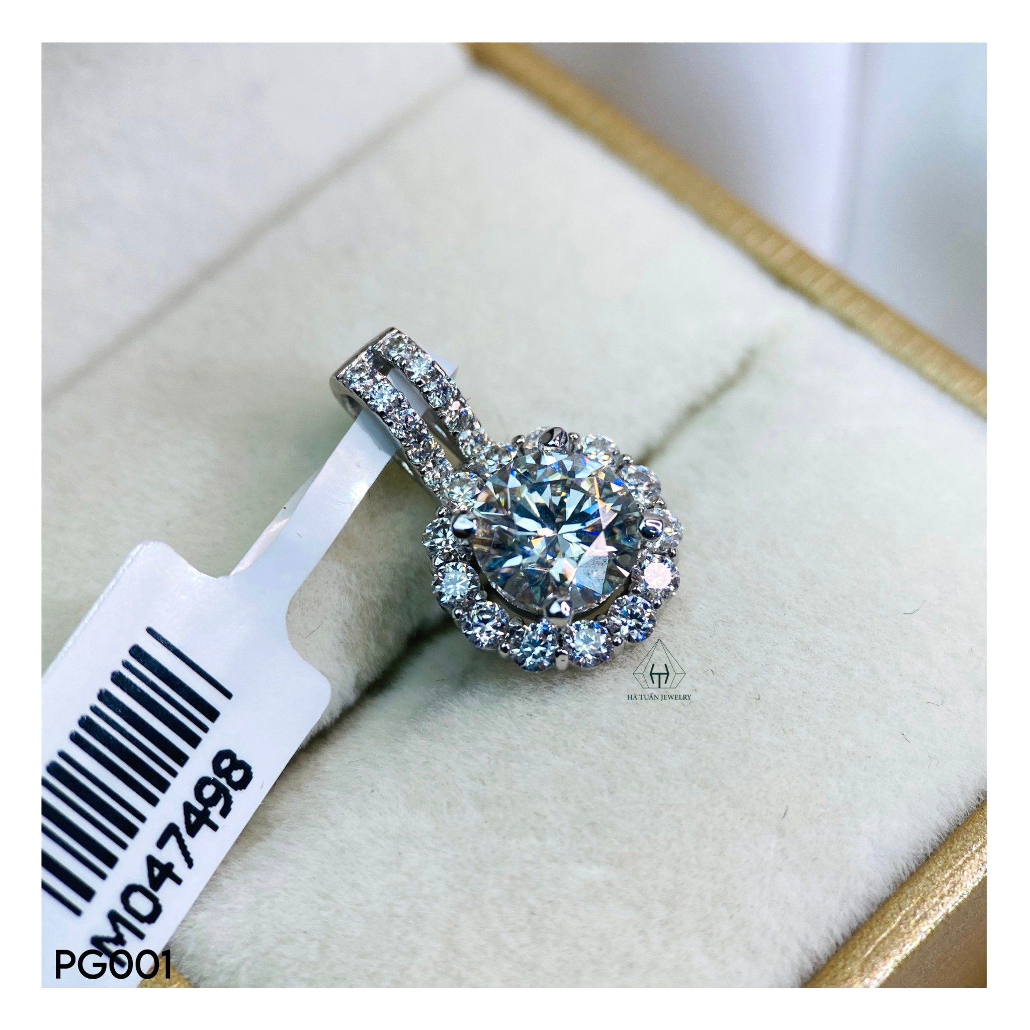 Mặt dây chuyền vàng PG001 7mm