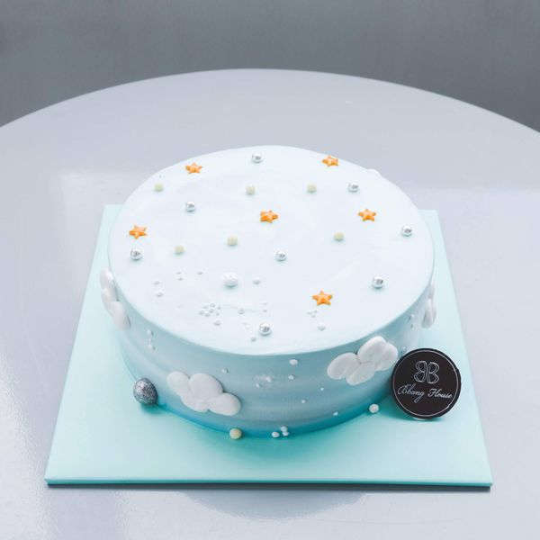 Bánh Kem Blue Pastel 01 – BBang House - Tiệm Bánh & Cafe