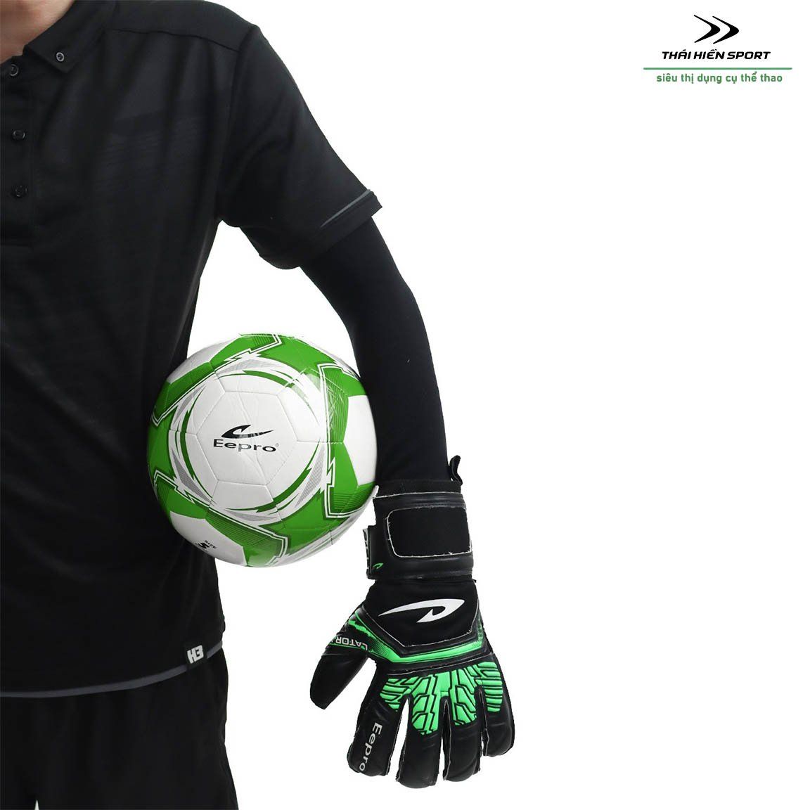 Găng tay thủ môn Eepro EG1057 đen xanh lá – Shop thể thao Thái Hiền tại ...