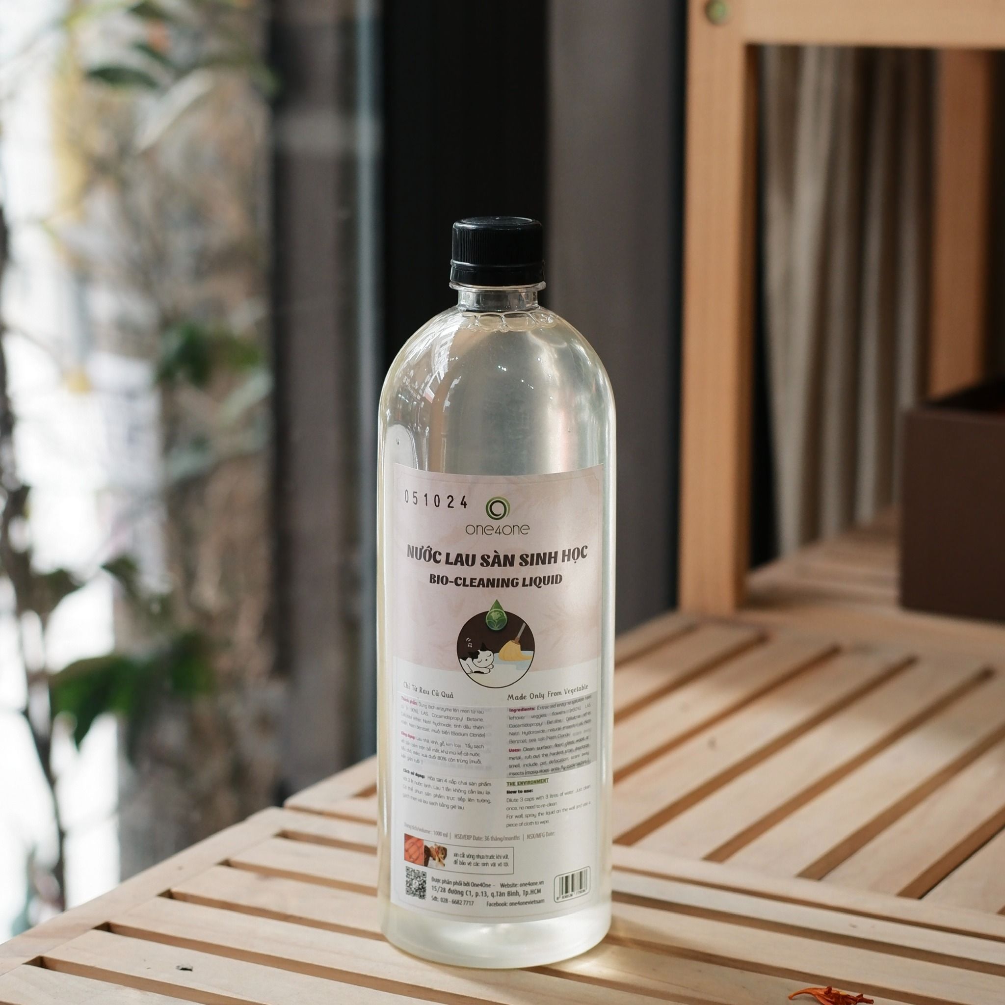 Nước rửa chén sinh học One4one (1 lít) – Trại Cá