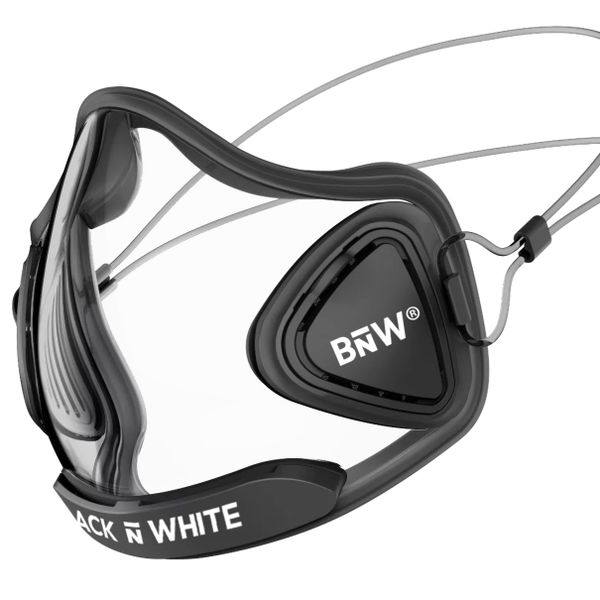 Bɴ̅W® FACE SHIELD - PROTECTIVE ISOLATION MASK – BLACK ɴ̅ WHITE®