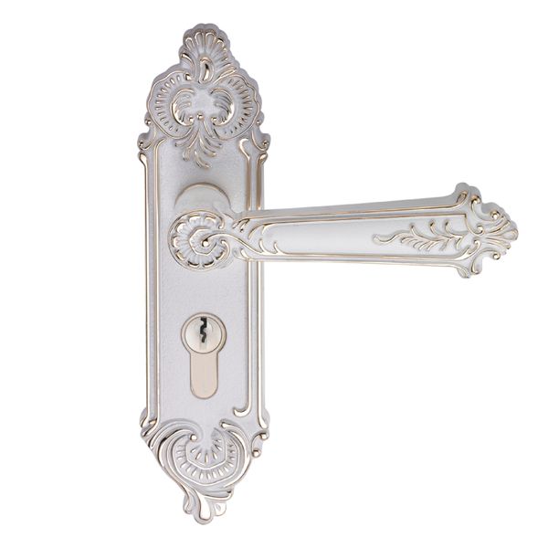 Khóa tay gạt Archie tân cổ điển AHC3169-BB, màu trắng ngà