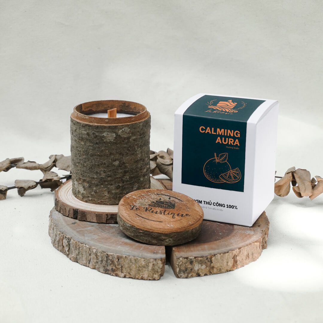 CALMING AURA - Hộp nến thơm hương thiền – Le Rustique