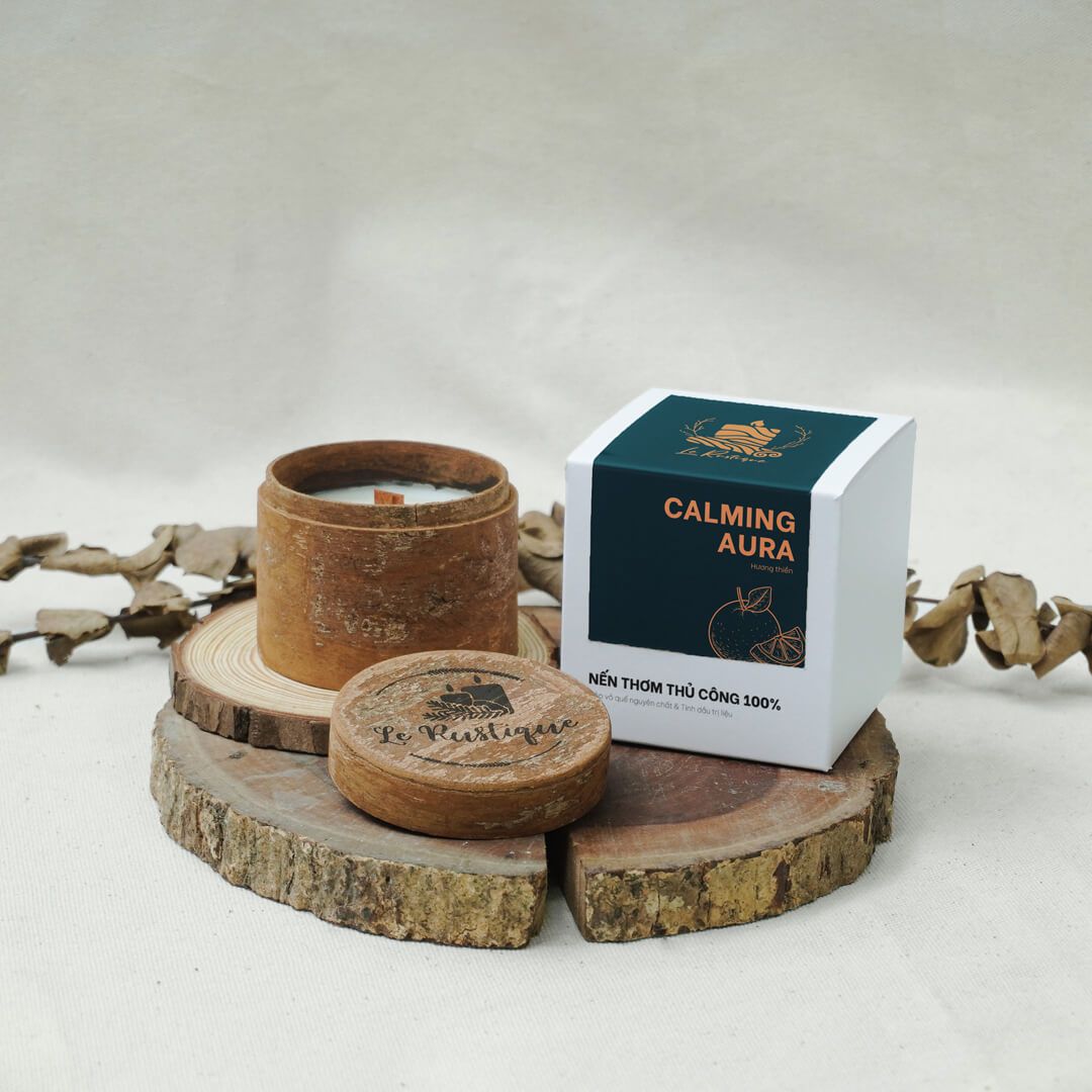CALMING AURA - Hộp nến thơm hương thiền – Le Rustique
