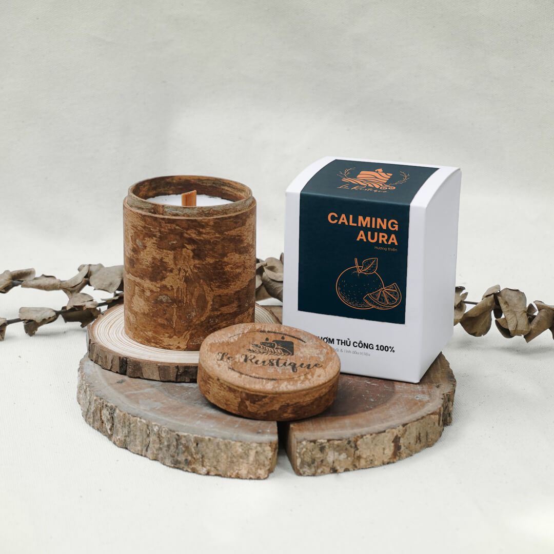 CALMING AURA - Hộp nến thơm hương thiền – Le Rustique