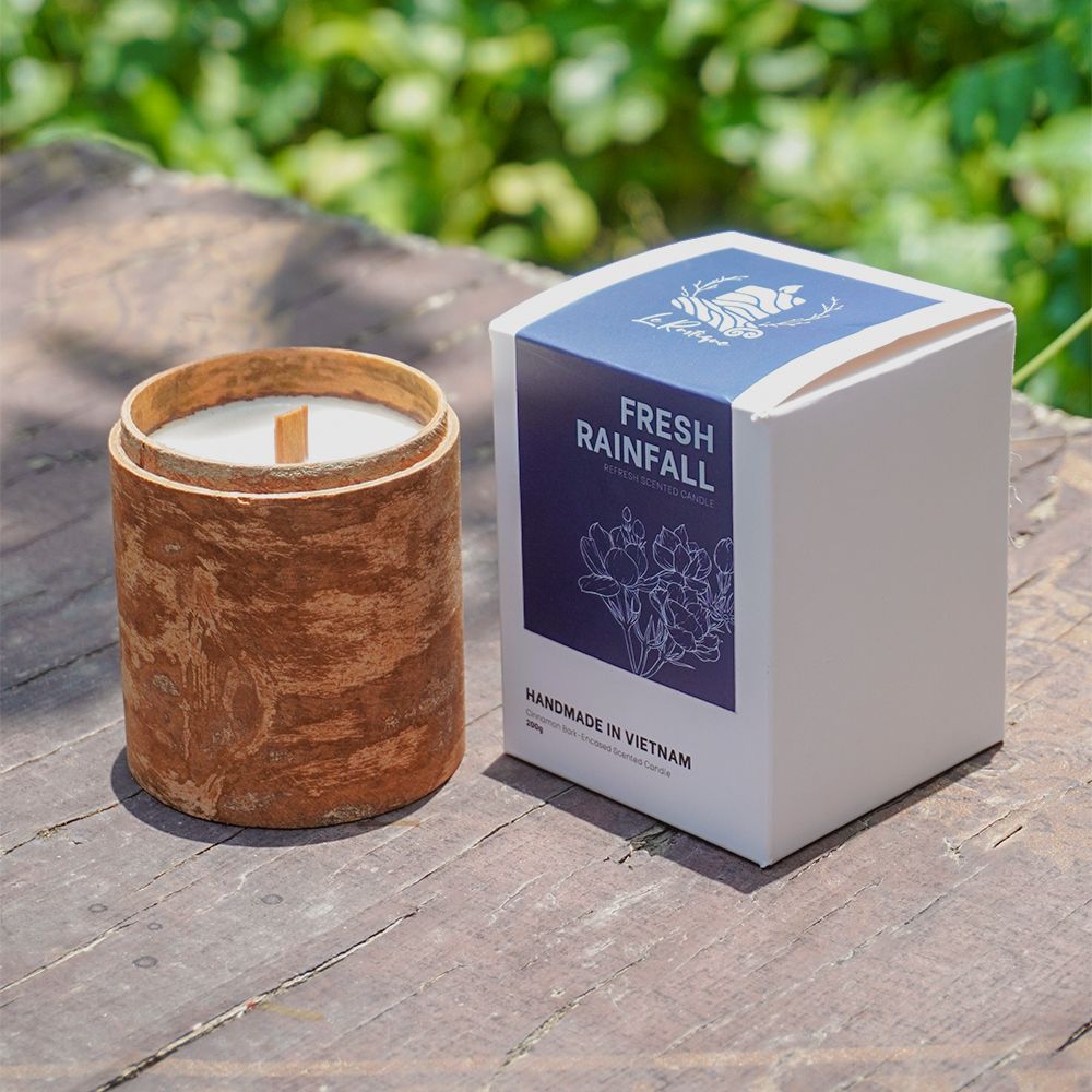 FRESH RAINFALL - Hộp nến thơm hương thư giãn – Le Rustique