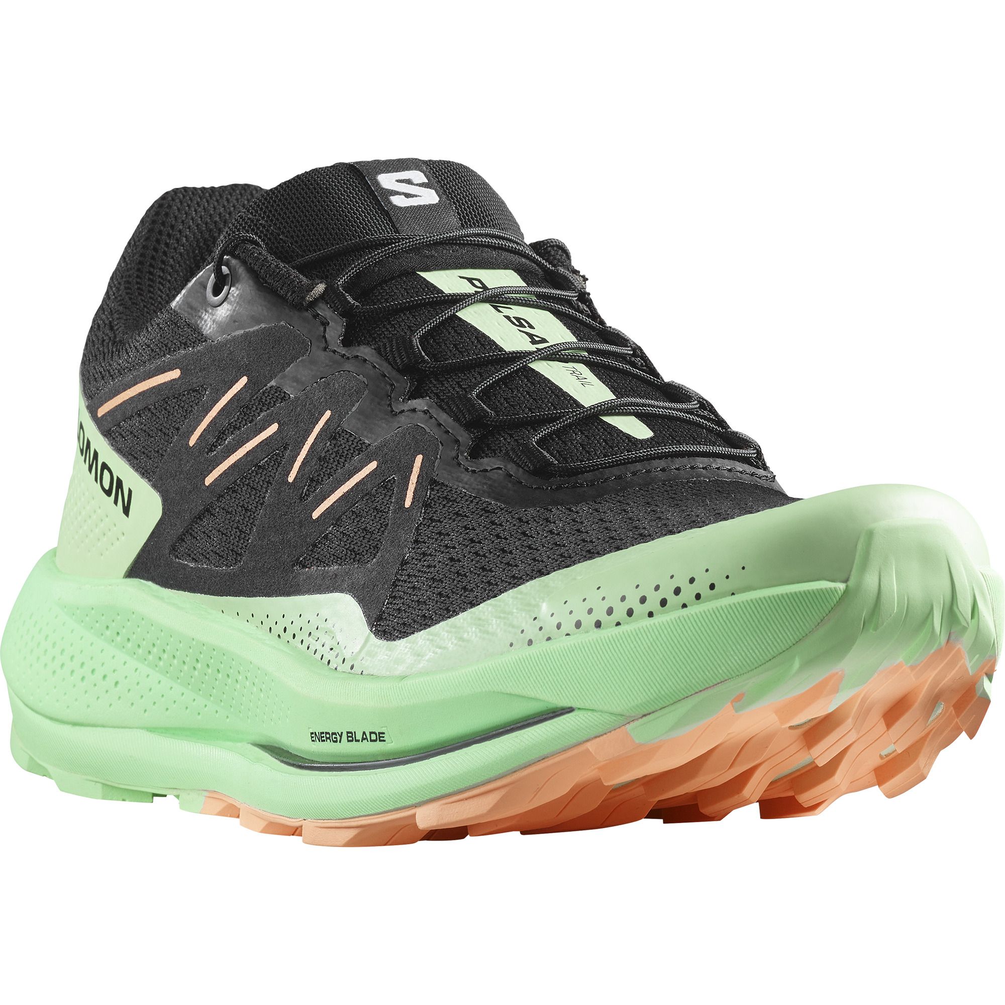 GIÀY THỂ THAO ĐỊA HÌNH SALOMON PULSAR TRAIL W BK/GRE - L47306400 – AISPORTS