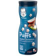 Gerber Puffs-Apple Cinnamon 42g