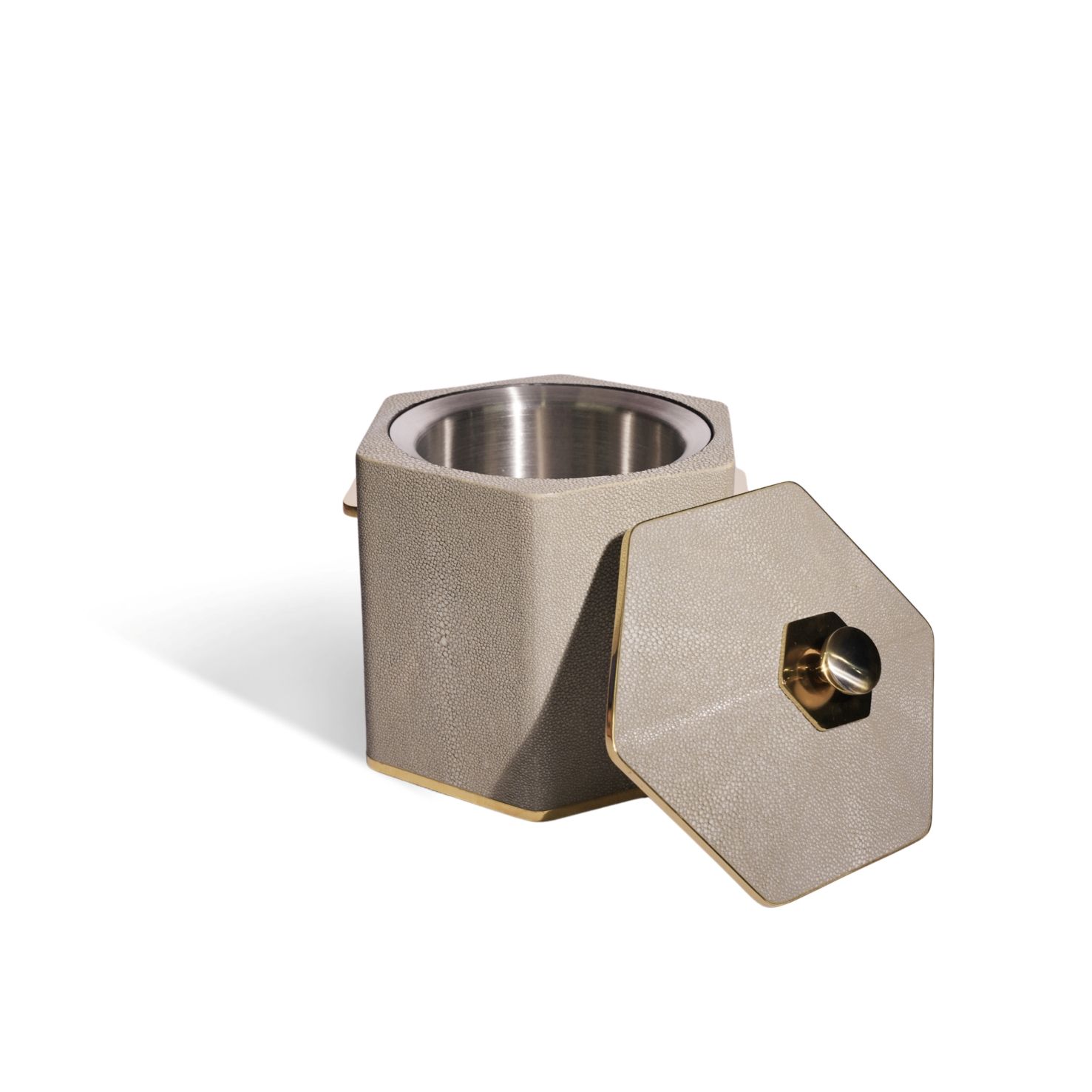 Otis Ice Bucket - Barley Shagreen – Urban Garden