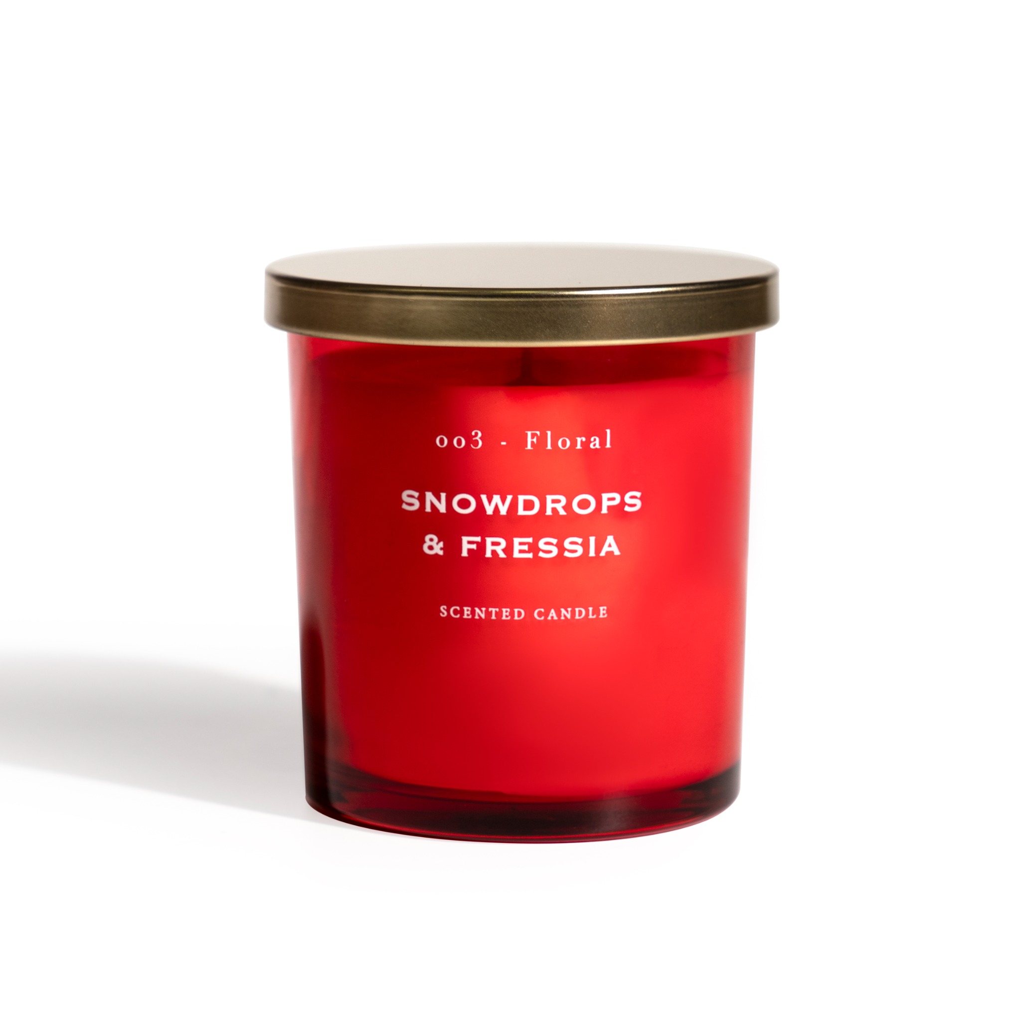 Snowdrops & Fressia Candle – Urban Garden