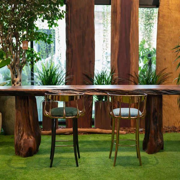 Bàn Bar Reborn Wood Slab 21CX3 D3M x R62 cm – Urban Garden