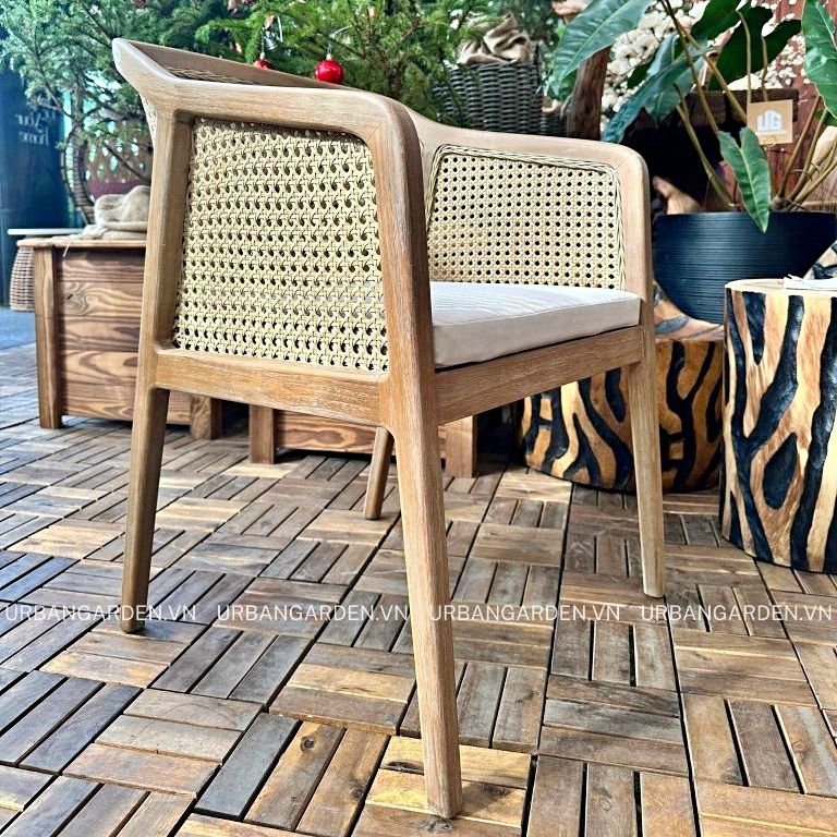 Ghế Ăn Mây Nhựa Mathan – Urban Garden