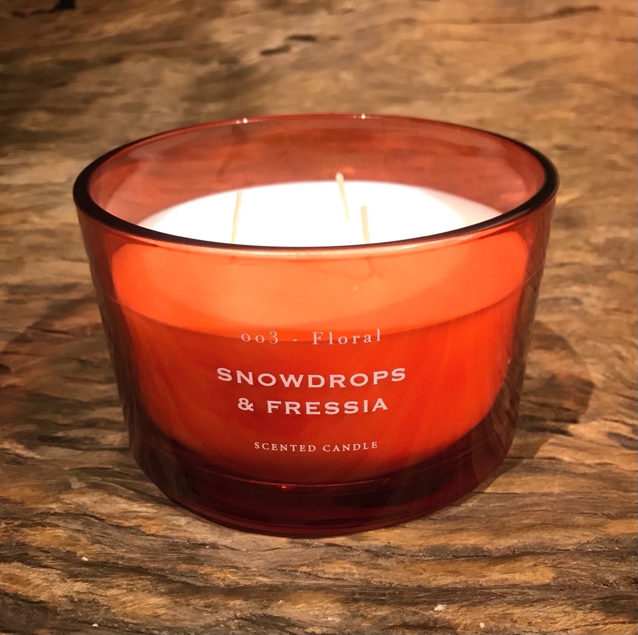 Snowdrops & Fressia Candle – Urban Garden