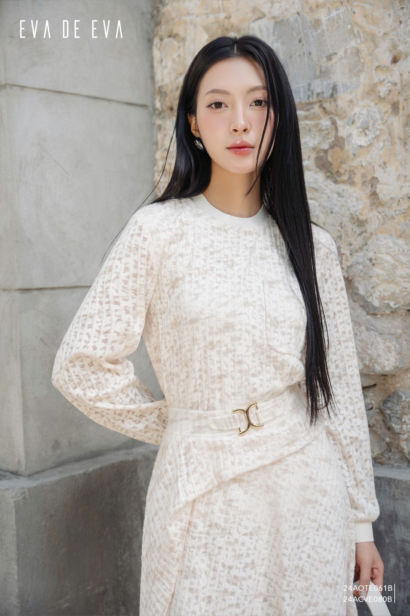 Chân váy Midi, 24ACVE080B – Eva De Eva