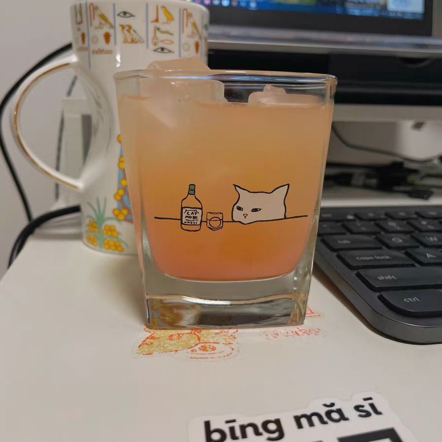 Cốc Whisky Cat – A Little Leaf