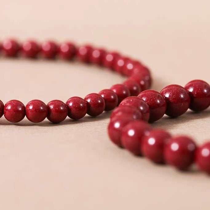 Vòng Tay Chuỗi Hạt Chu Sa – A Little Leaf