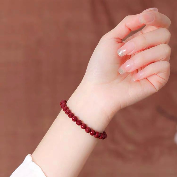 Vòng Tay Chuỗi Hạt Chu Sa – A Little Leaf