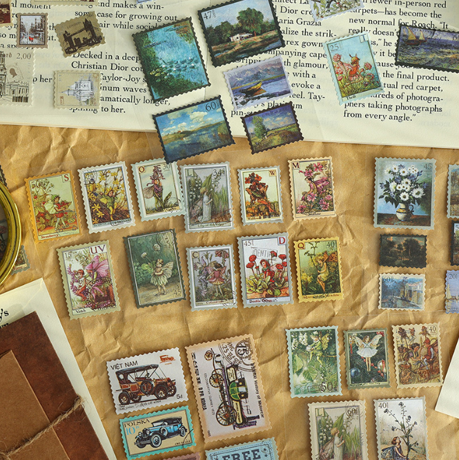 Set Sticker Old Days – A Little Leaf