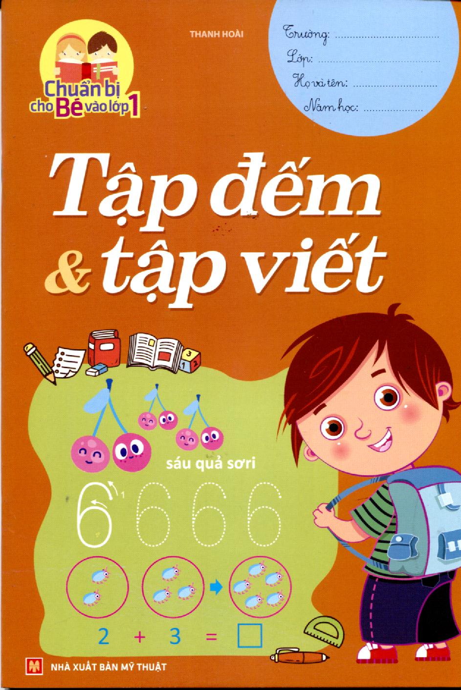 Tập đếm và tập viết – huyhoangbookstore