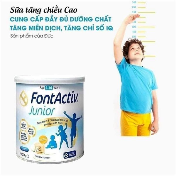 Sữa tăng chiều cao Fontactive Junior 400g date 23/08/2023 – Mua hàng ...