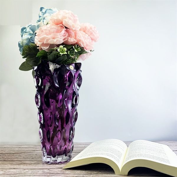 Bình cắm hoa pha lê Bohemia Samba, 30 cm, màu tím – Mua hàng trực tuyến ...