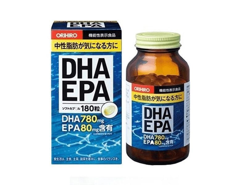 Viên uống bổ não Orihiro - DHA EPA 180 viên cho trẻ từ 12 tuổi – Mua hàng trực tuyến giá tốt nhất