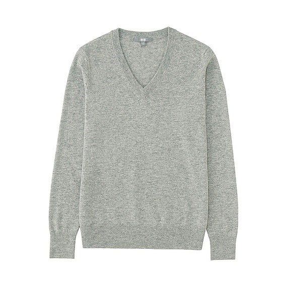 Áo len Cashmere nữ cổ tim Uniqlo đủ màu, đủ size – Mua hàng trực tuyến ...