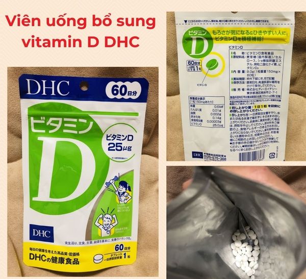 Viên uống vitamin D DHC 60 viên của Nhật, hàng chính hãng tại Hà Nội – Mua hàng trực tuyến giá ...