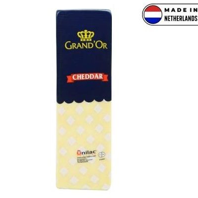 Pho mai nhập khẩu Cheddar Grand'or trắng (up 2.5kg) - sỉ lẻ phô mai ...