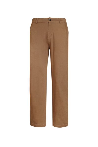 BROWN BASIC CHINO PANT – EMAS