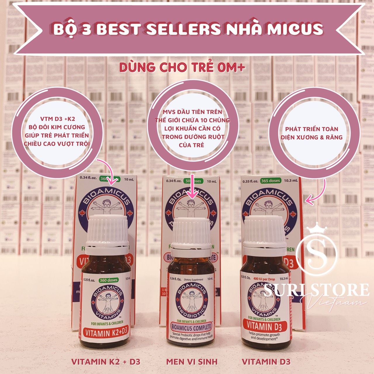 Vitamin D3 Bioamicus - 10.3ml – Suri Store