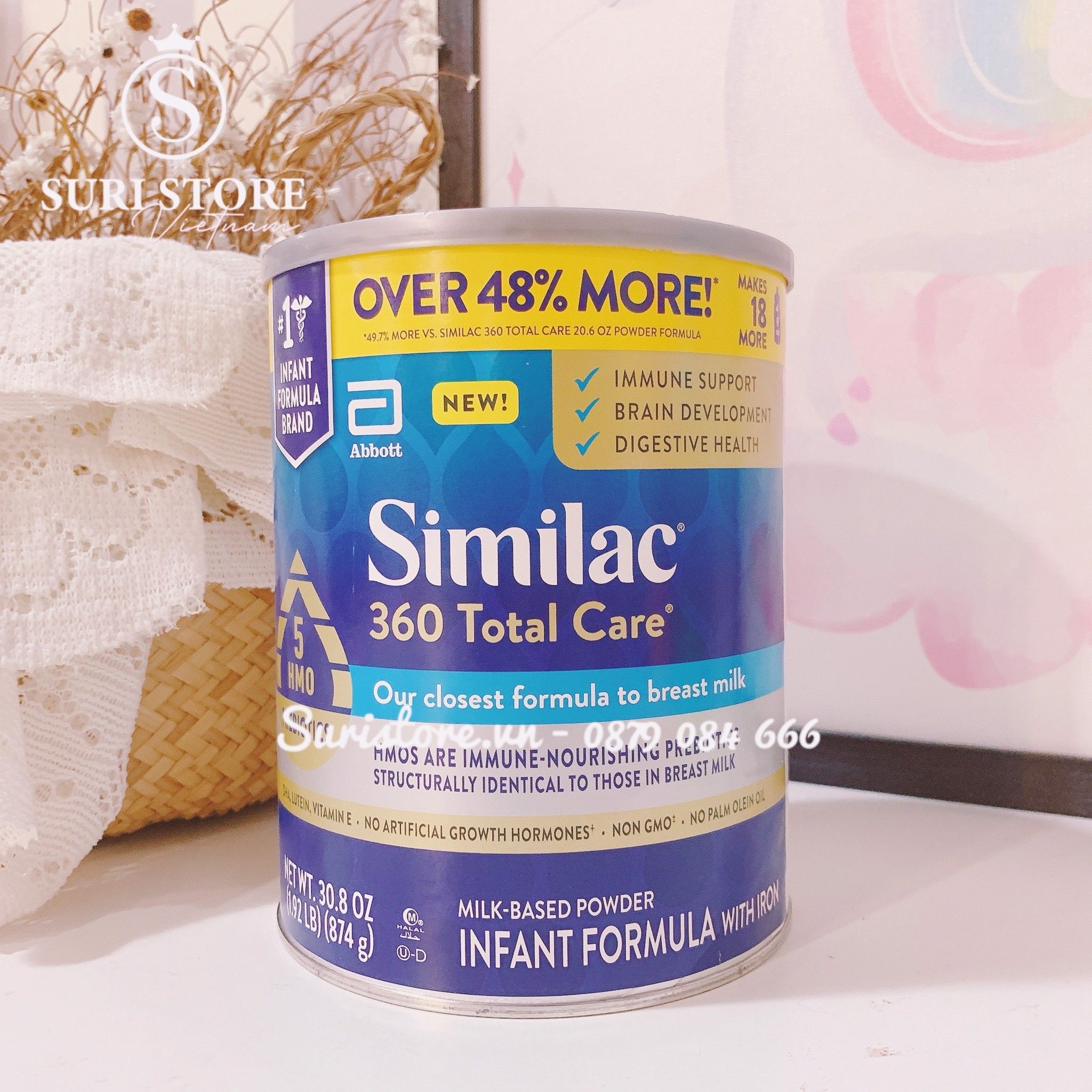 Sữa bột Similac 360 Total Care Mỹ - 873g – Suri Store