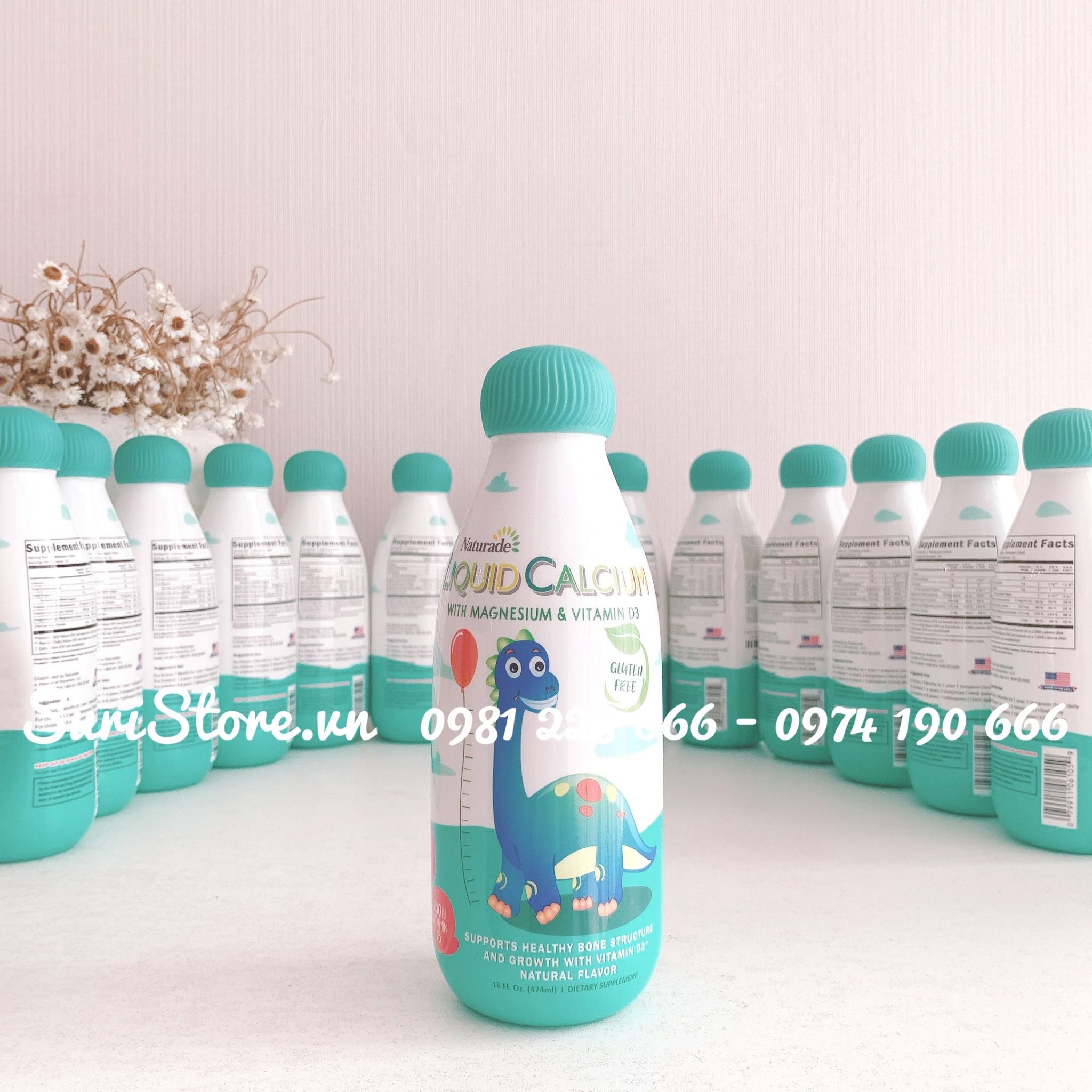 Canxi nước cho bé Naturade Liquid Calcium - 474ml – Suri Store