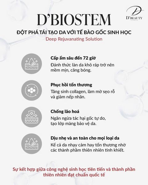 Serum dưỡng da D'Biostem giúp sáng đều màu da - 50ml – Suri Store