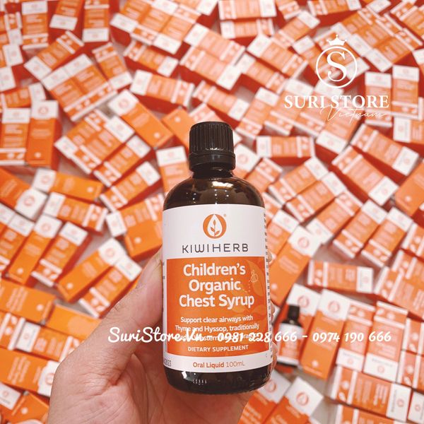 Siro Children's Organic Chest Syrup Kiwiherb – Suri Store