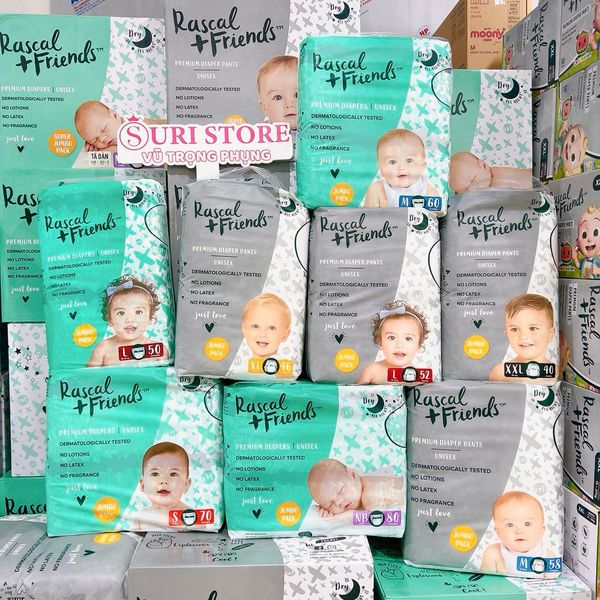 Bỉm Rascal + Friends Jumbo New Zealand – Suri Store