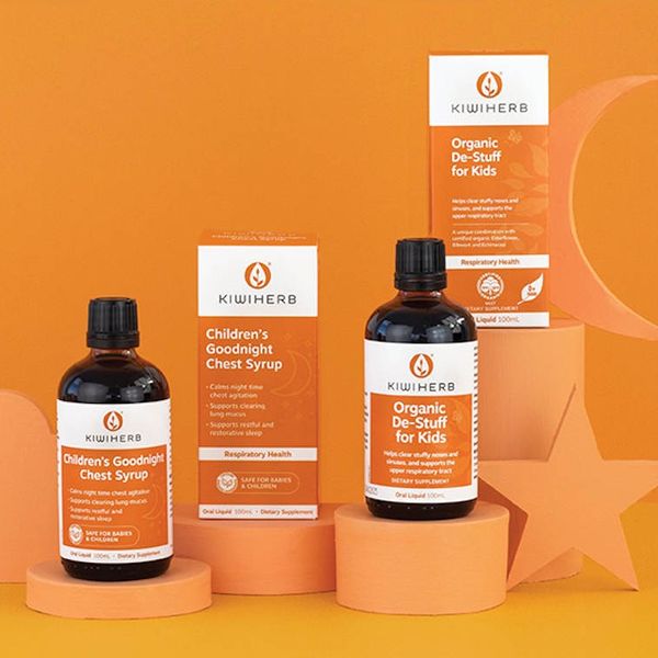 Siro Children's Goodningt Chest Syrup KiwiHerb NewZealand Trị ho đêm ...