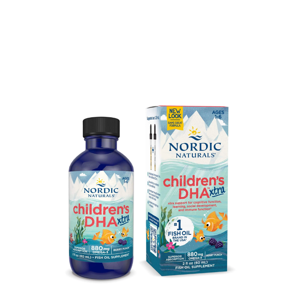 Siro Children's DHA Xtra Nordic Naturals Mỹ dầu cá cao cấp cho bé hàng ...