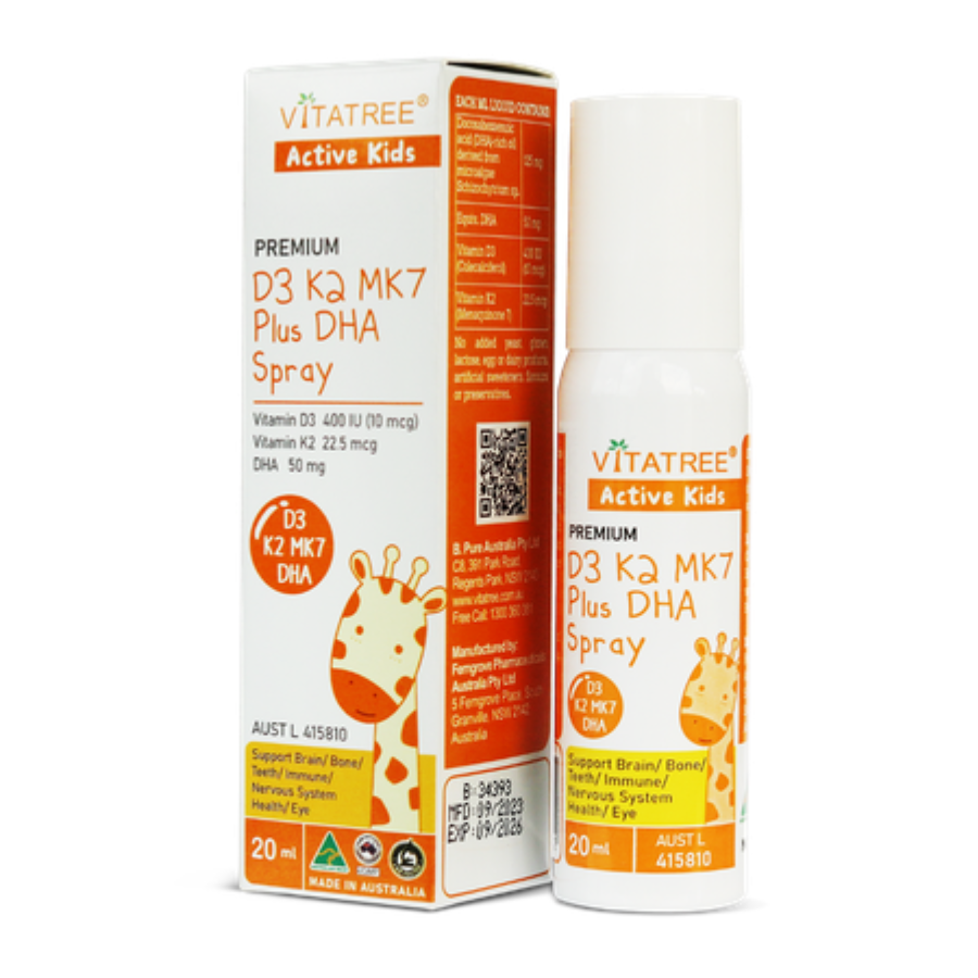 Xịt Vitatree Premium D3 K2 MK7 Plus DHA Úc - 20ml – Suri Store