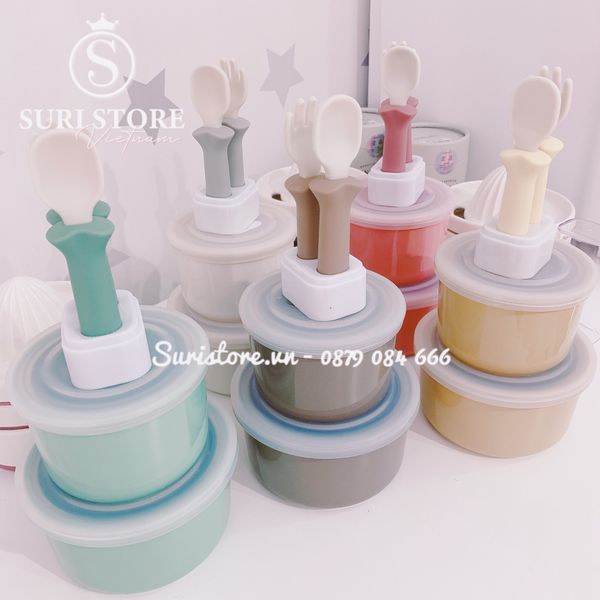 Hộp đựng thức ăn bằng sứ Modui 400ml – Suri Store