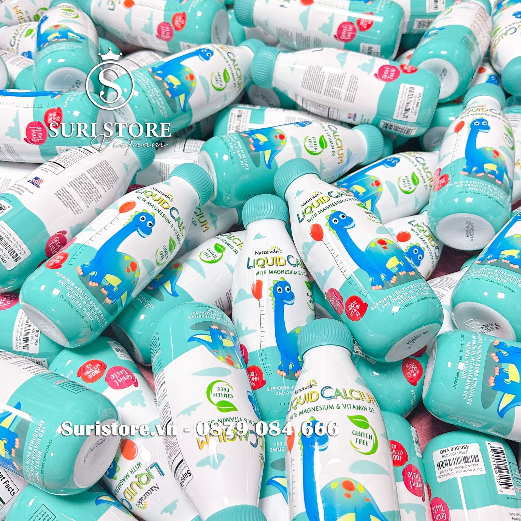 Canxi nước cho bé Naturade Liquid Calcium - 474ml – Suri Store