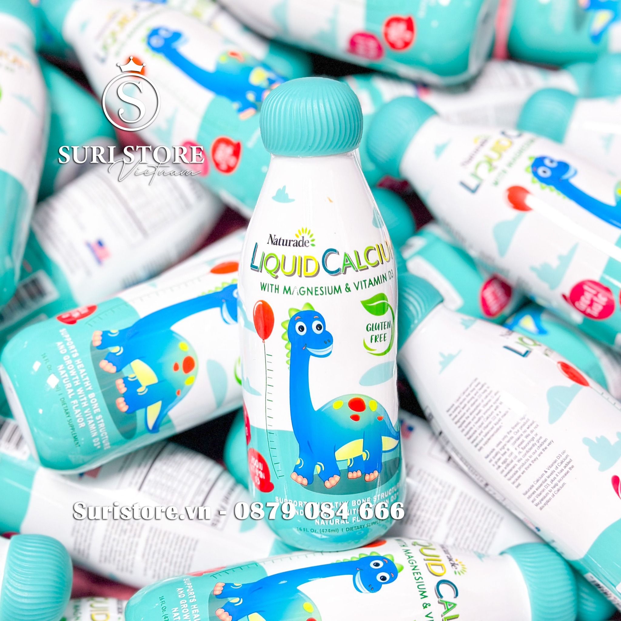 Canxi nước cho bé Naturade Liquid Calcium - 474ml – Suri Store